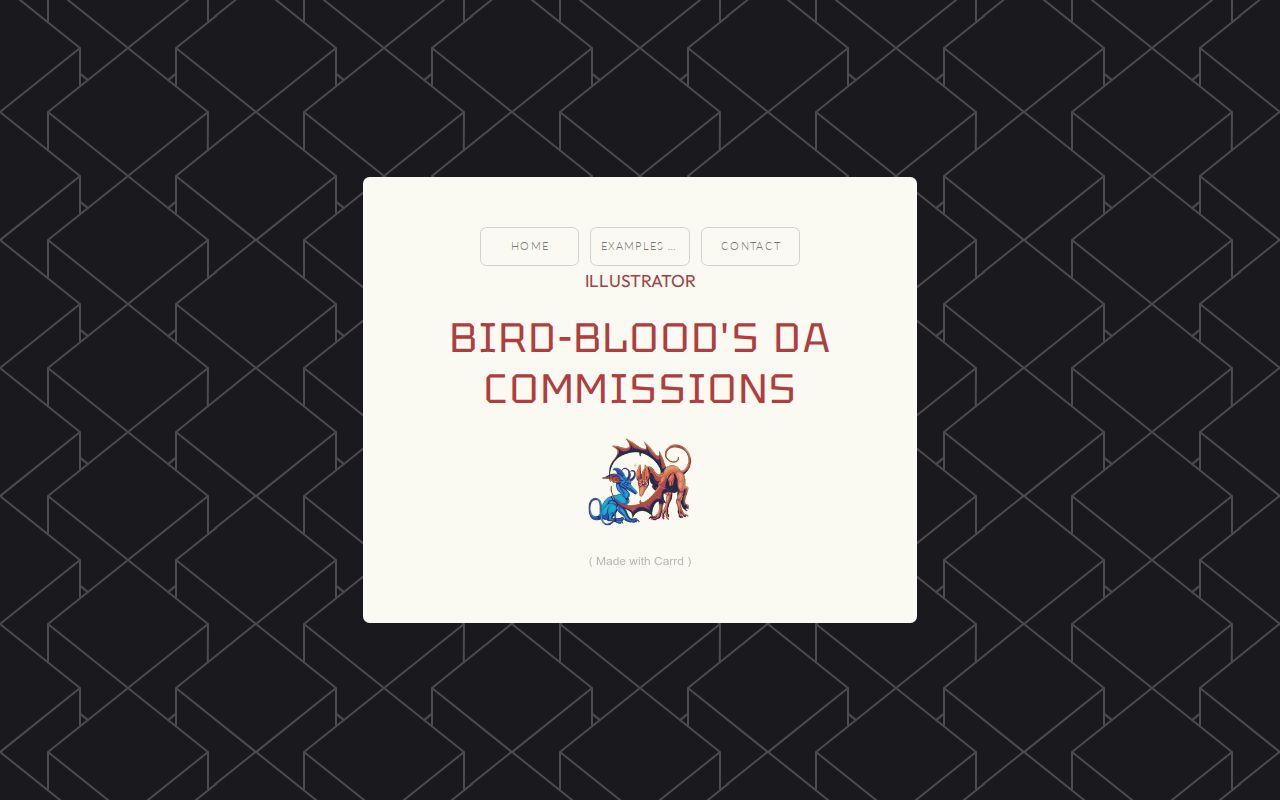 Bird-Blood Commissions